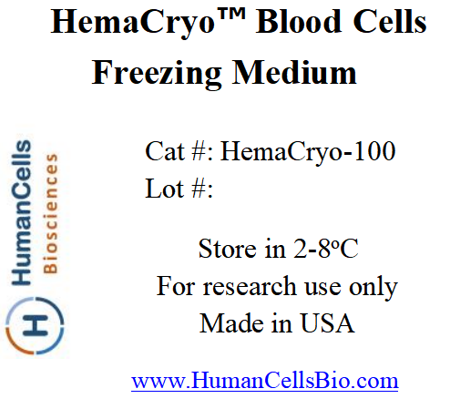 HemaCryo™ Blood Cell Freezing Medium – HumanCells Bio